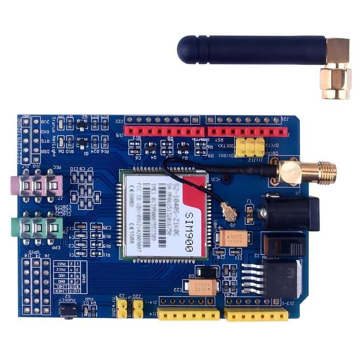 ESP32 Module with SIM900 Quad Band GSM GPRS Development Board