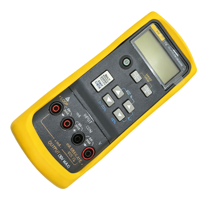 Voltage Current Loop Calibrator Portable Process FLUKE715 Calibrator ...
