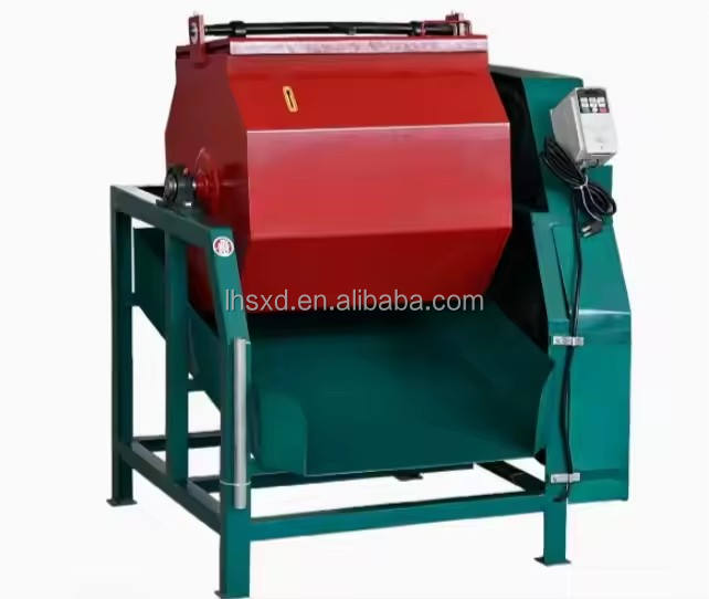 Tumbling Deburring Polishing Machine With Cover Vibratory Finishing ...