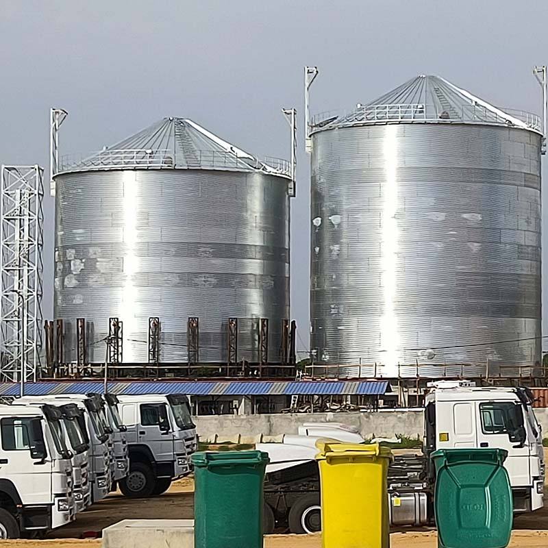 500 Ton Silo Tank for Rice Grain Storage - Durable & Efficient