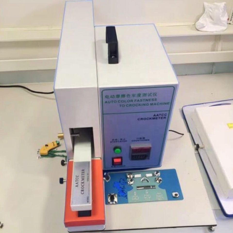 ASTM D2054 AATCC 8 Electric Friction Color Fastness Tester Rubber ...