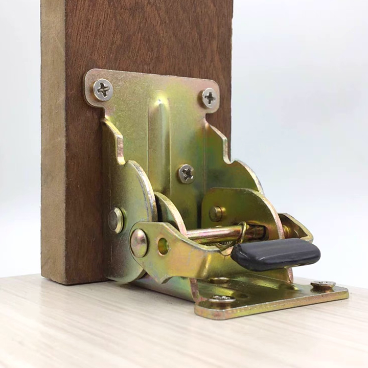 90 Degree Folding Dining Table Leg Hinge - Modern Furniture Bracket