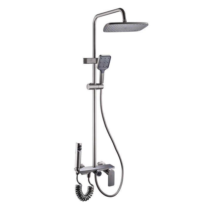 Luxury Digital Piano Bathroom Shower Set Cheap Wholesale Price Gun Grey ...