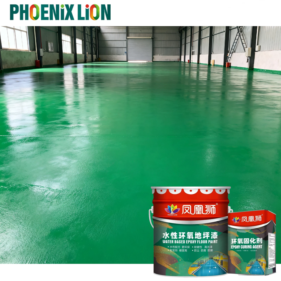 Phoenix Lion Liquid Epoxy Coating High Adhesion Dustproof for Tunnels ...