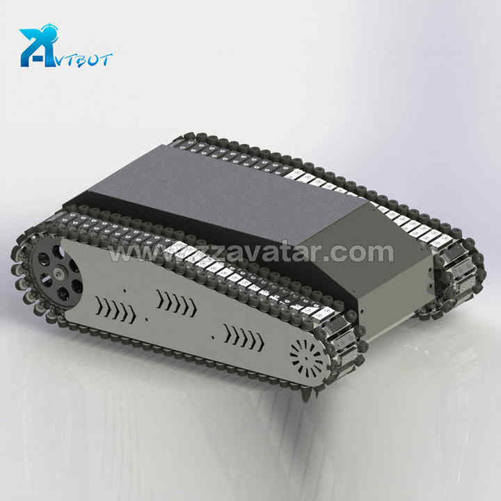 Wall Climbing Magnetic Robotic Chassis Platform tank Crawler Robot ...