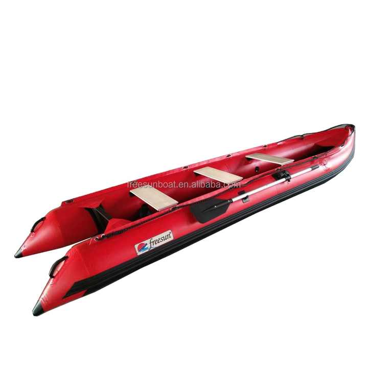 12'/365cm Inflatable Kayak with Transom - Freesun Kaboat