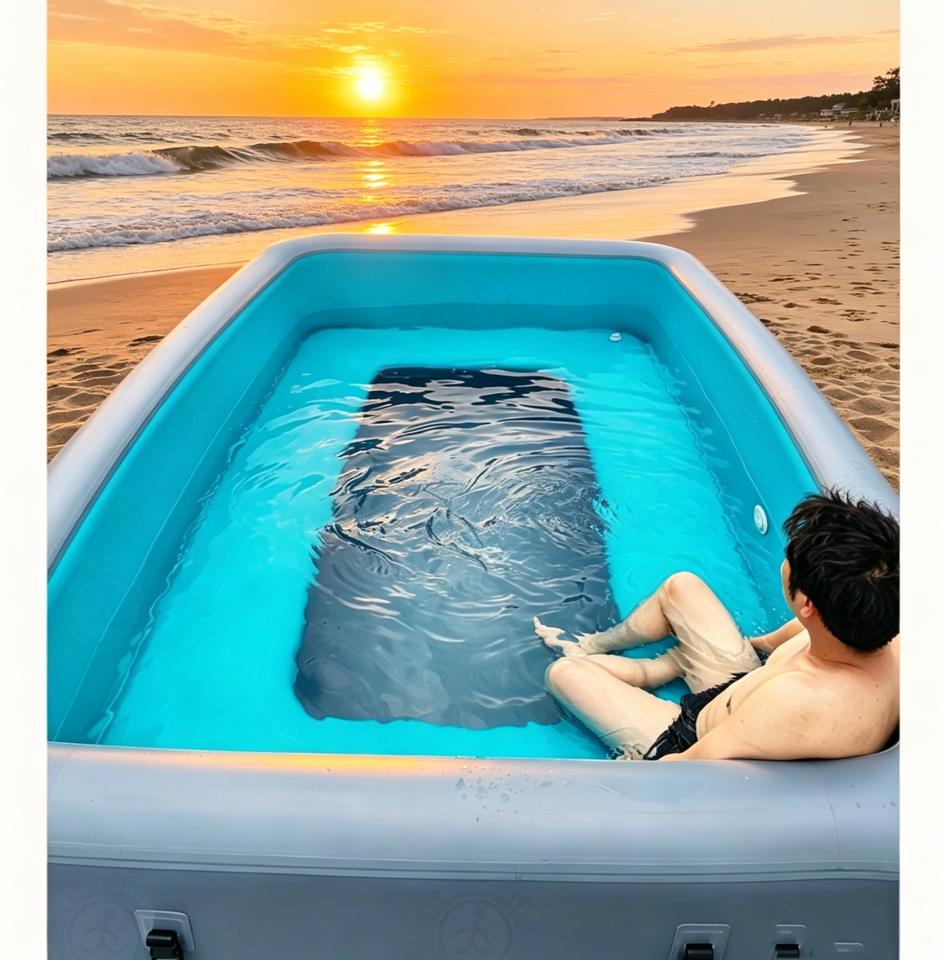 Wholesale PVC Outdoor Circular Inflatable Swimming Pool for Adults Kids ...