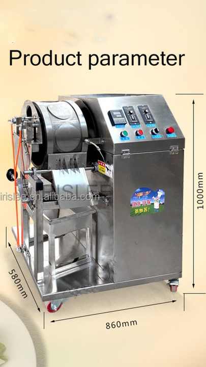 220v Automatic Crepe Chapati Roti Machine Dumpling Skin Maker Machine ...