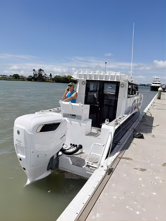 Luxury 9 Meter Aluminum Yacht - Perfect for Fishing & Cruising