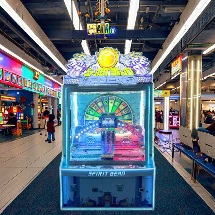 Factory Wholesale Spirit Bead Coin Pusher Arcade with Rolling Bead ...