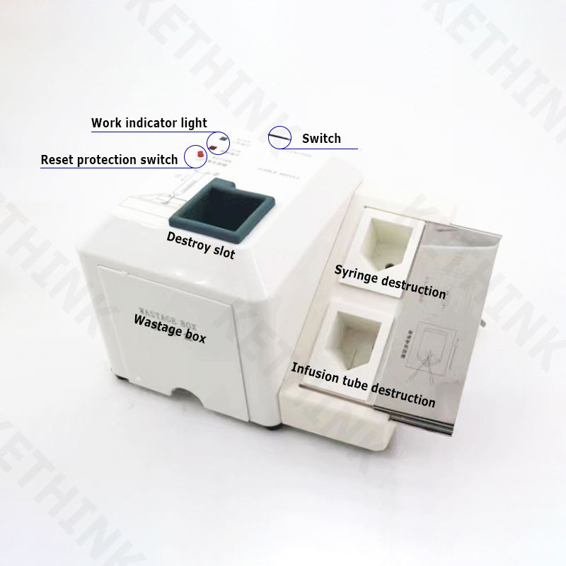 Destructor De Agujas Desechables KETHINK KT-DT-168 110V/220V Portable ...