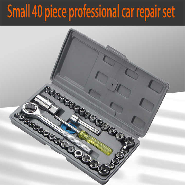 40-piece High Quality Steel Combination Socket Screwdriver Set