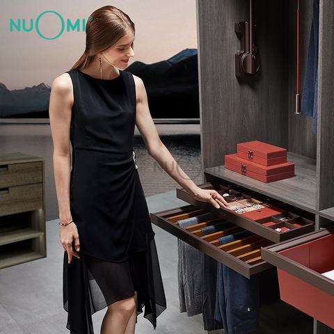 Nuomi New Design Luxury Walk in Closet Organizer Wardrobe Accessories ...