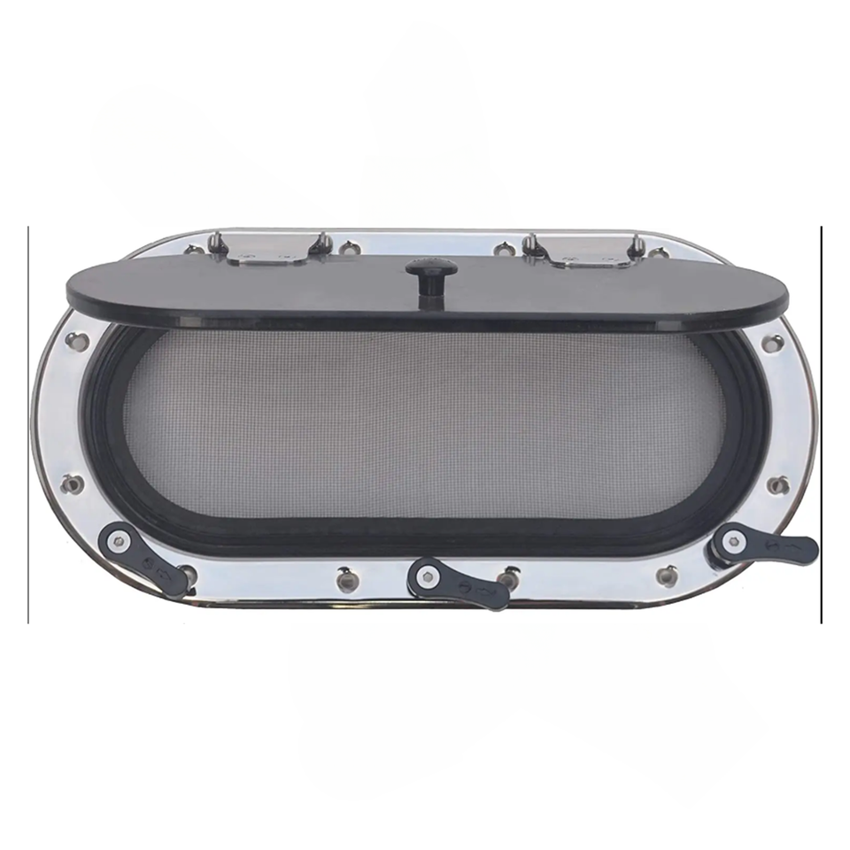 Oval Opening Boat Portholes/Portlight Hatch/Window for Marine Supplies ...