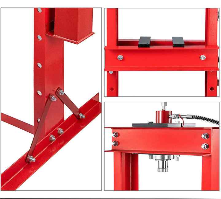 40 Ton Hydraulic Shop Press - Industrial Heavy-Duty Press Machine for ...