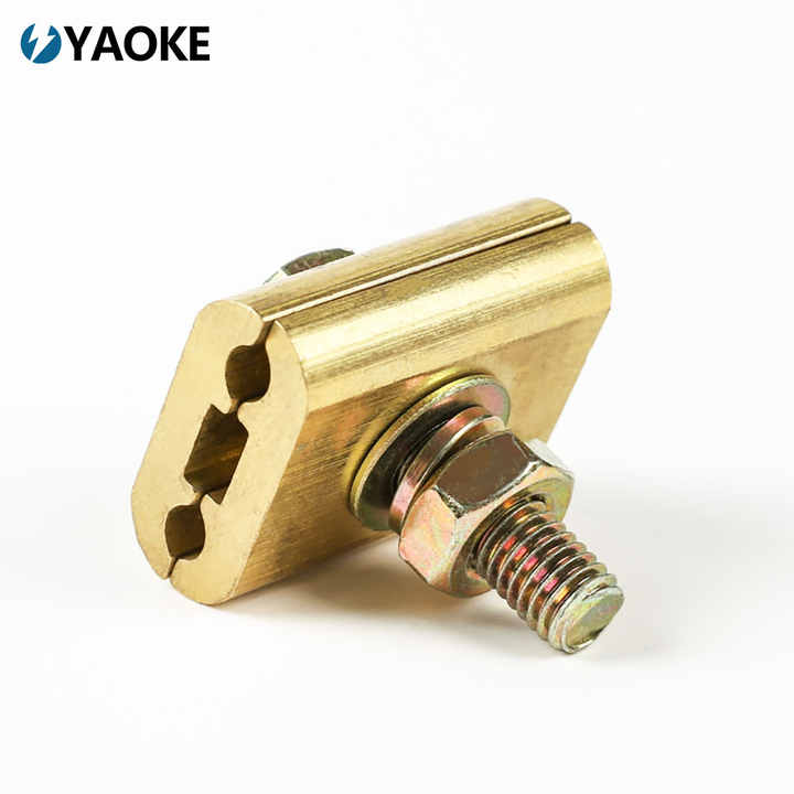 Earth Clamp - Durable Brass Grounding Fitting for Electrical Safety