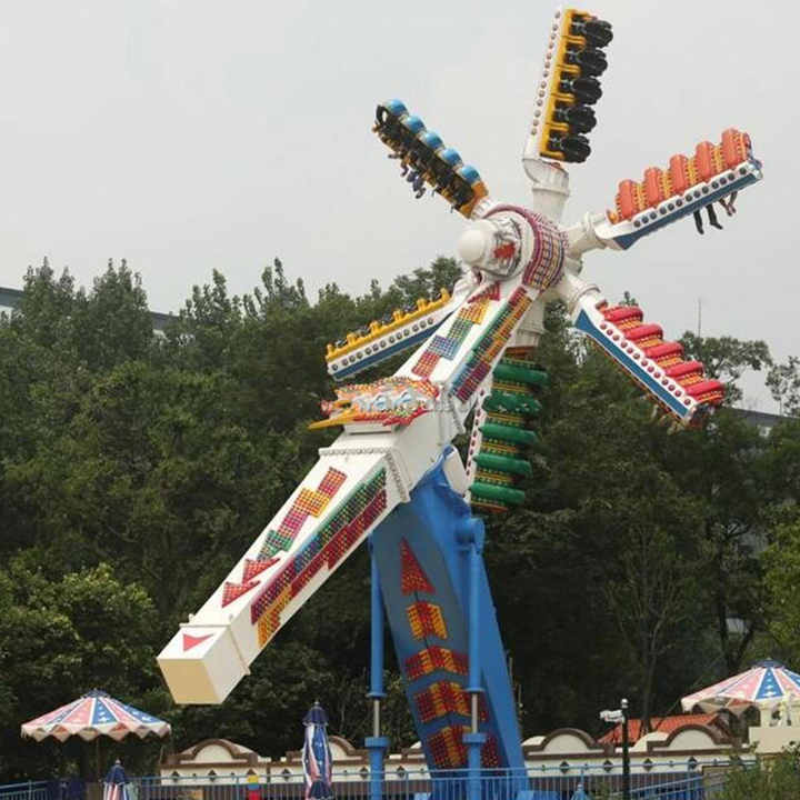 Spin Fairground Attraction Thrill extreme Space Travel Top Adult ...