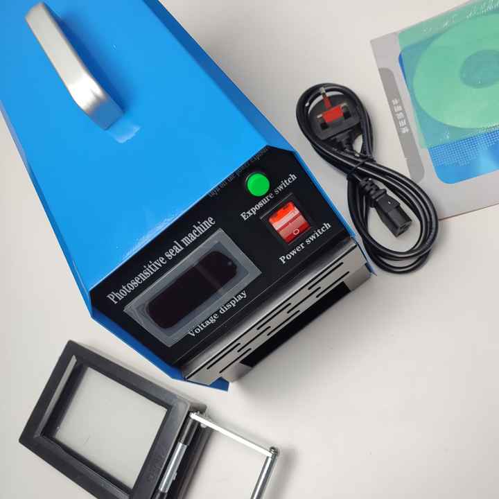 Intelligent Automatic Flash Rubber Stamp Making Machine for Custom ...