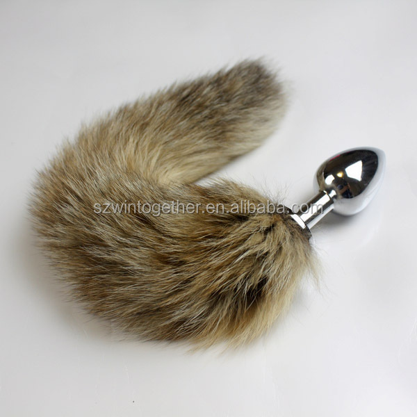 Stainless Fox Tails - Sexy Anal Plugs for Men & Women