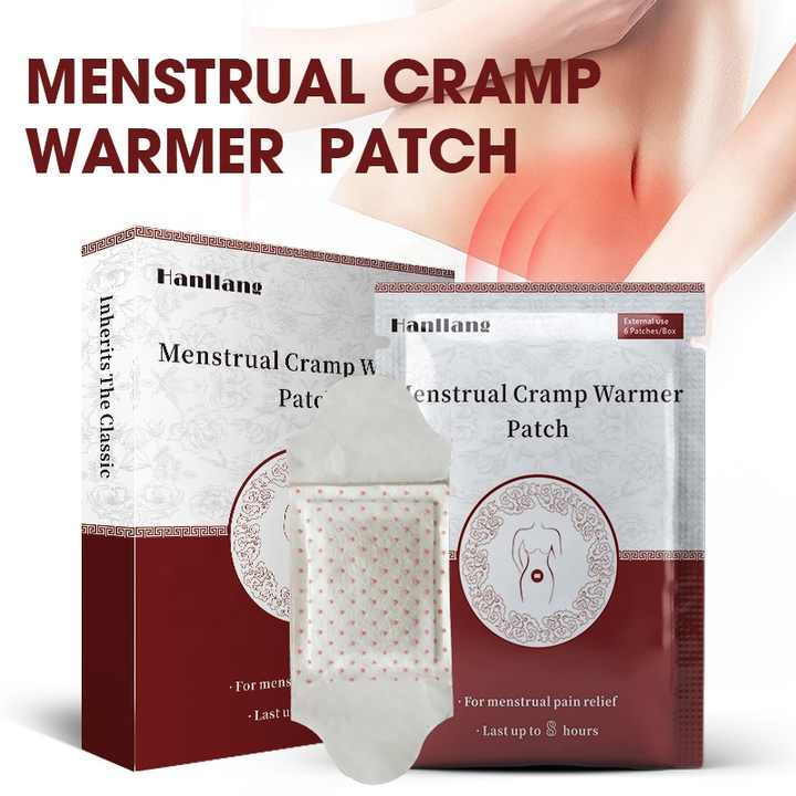 Period Cramp Relief - Fast Acting Menstrual Heat Patches