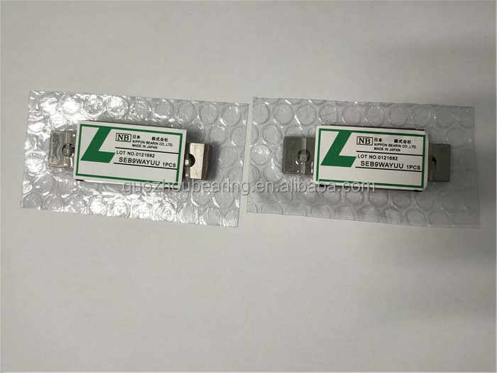 Japan Nb Linear Guides SEB9WAUU1-80 Linear Guide Rail and Block Nb ...
