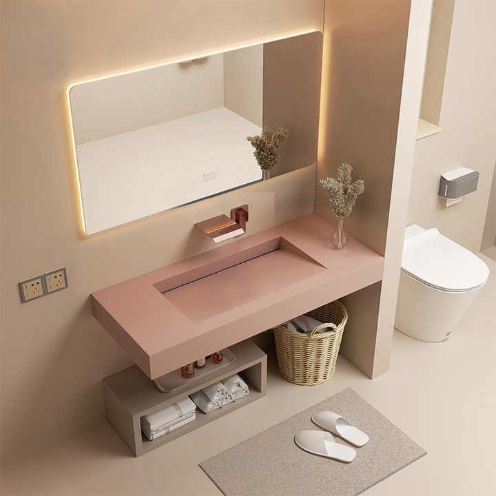 Wholesale High Quality Wall Hung Marble Ceramic Semi - rectangular ...