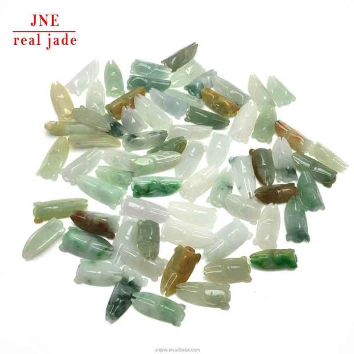 Jadeite Type a Burma Jadeite Jade Cicada Ice Wax Three-Color Small ...