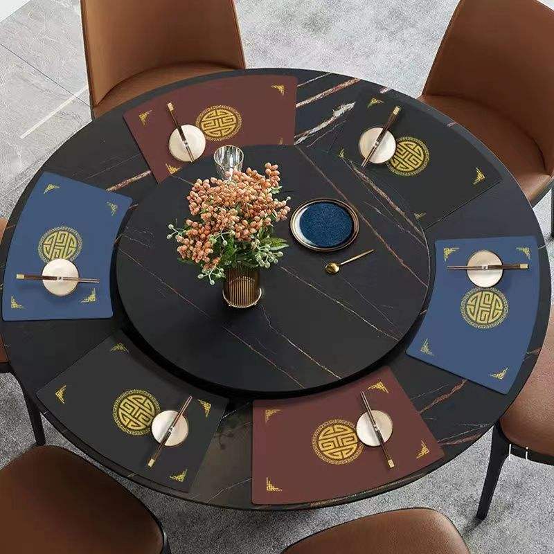 High Quality Rectangular Dining Table Mat Oil Water Resistant Heat ...