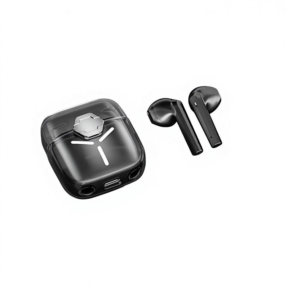 TWS Earphones Ultra-Low Latency 13mm Driver Dual Microphone BT 5.2 ...
