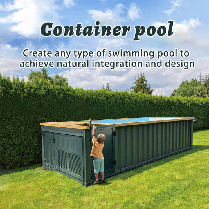 Outdoor Movable Container Pools - Stylish & Mobile Solutions