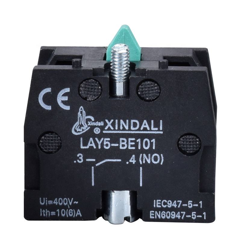 LAY5-BE101 Push Button Switch Contact NO - Durable Self-Locking ...