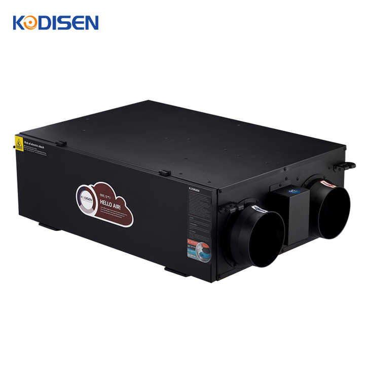 Kodisen Enthalpy Heat Recuperator Full Home Heat Recovery Air Exchange ...