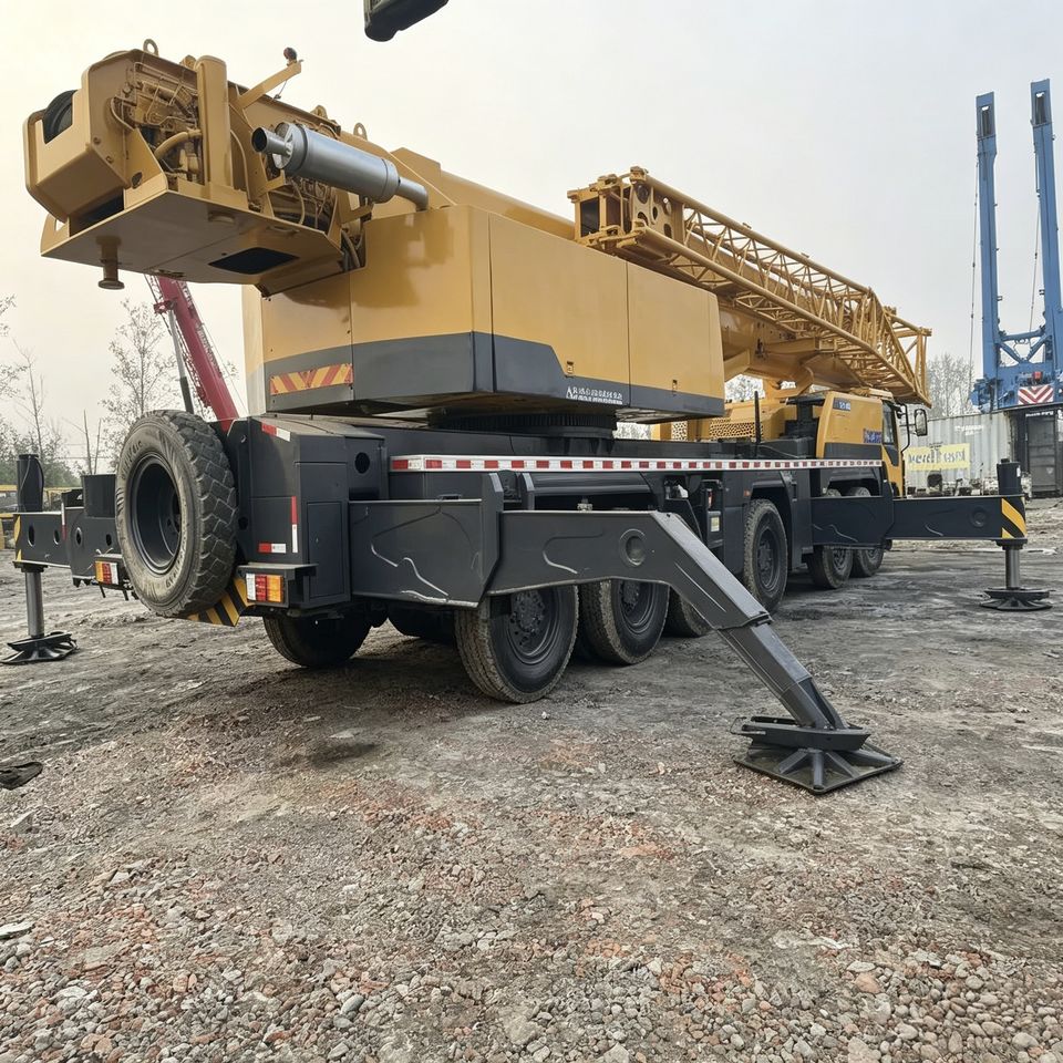 XCT100 100Ton Construction Machinery Used Cranes Construction Crane ...
