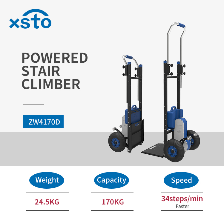 Electric Trolly Ladder Trolley - Stair Climbing Dolly