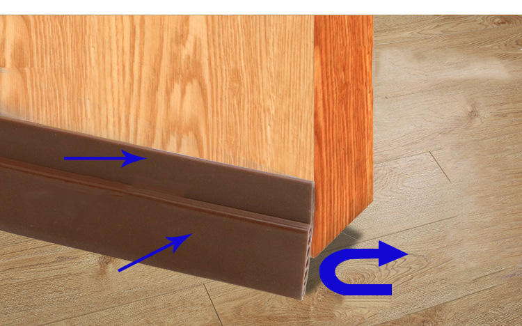Self-adhisive H-type Door Bottom Insect Proof Wind Proof Cold and Hot ...