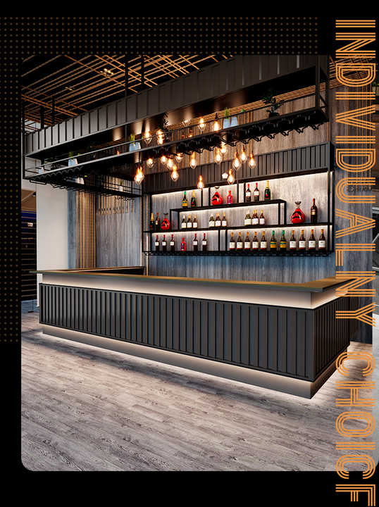 Wholesale Industrial Style Bar Counter Cocktail Light Luxury Creative ...