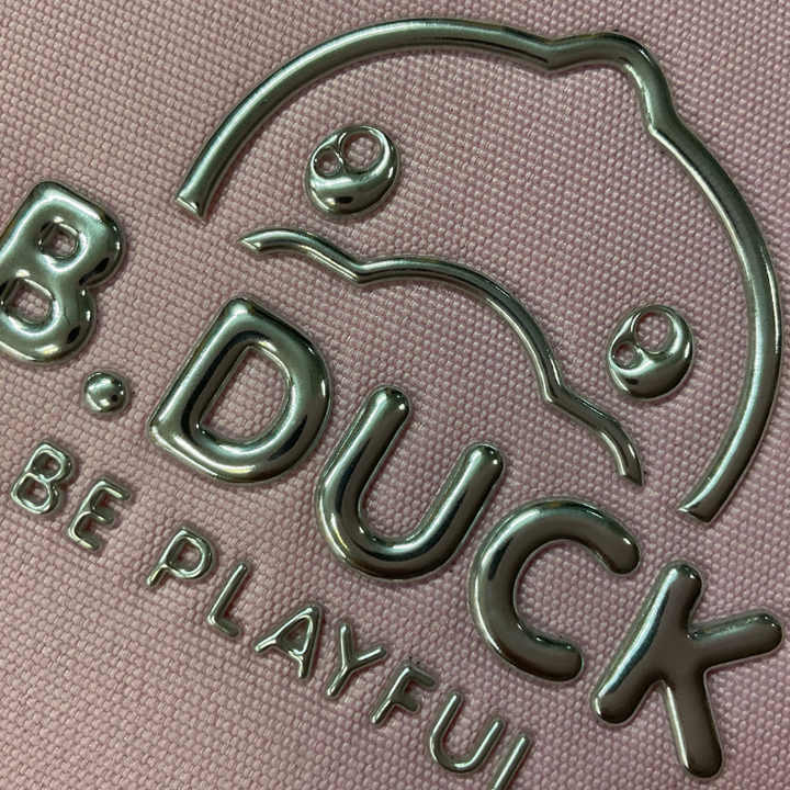 Custom High Density Logo Rubber Silicone Heat Transfer Label