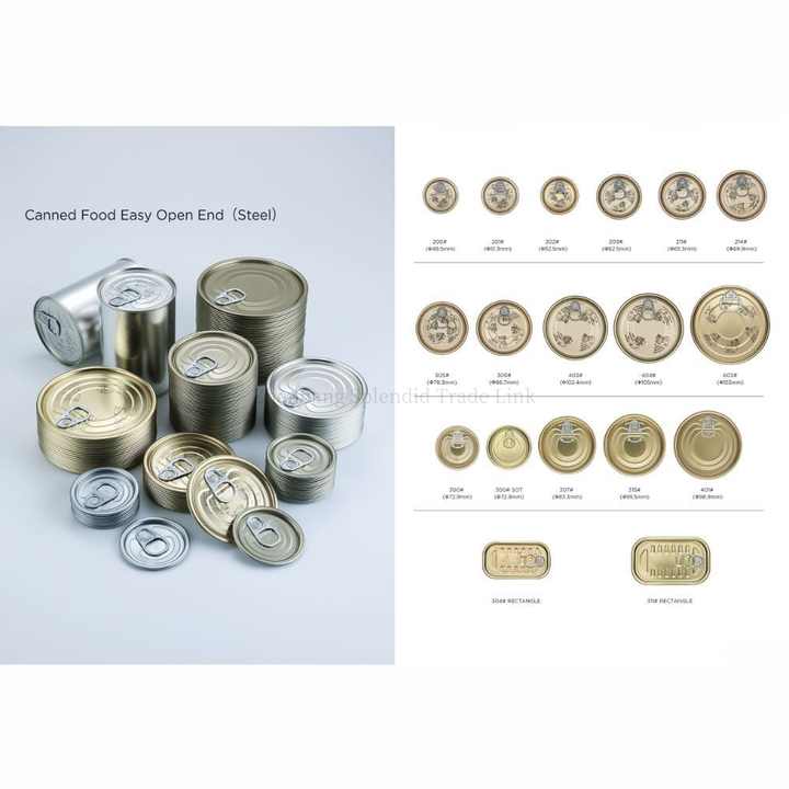 214# FA 69.9mm Tinplate Pop Can Lids Cover Easy Open Manufacturer Lid ...