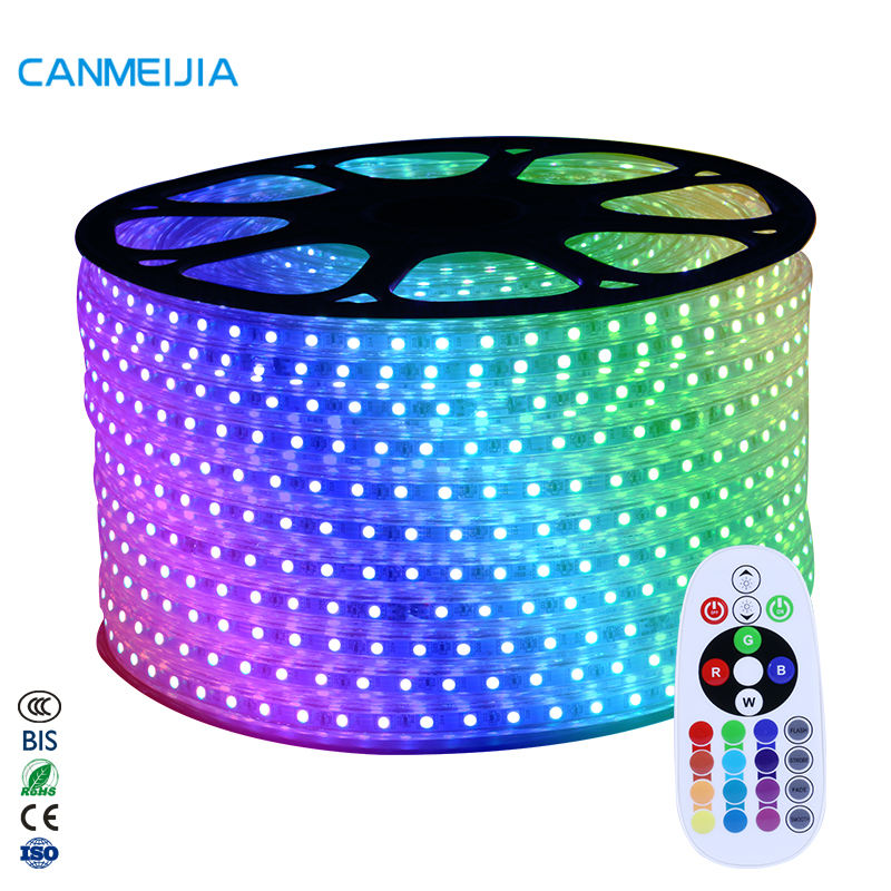 220V LED Dream Color Strip Lights - Cheap RGBIC Pixel Lights
