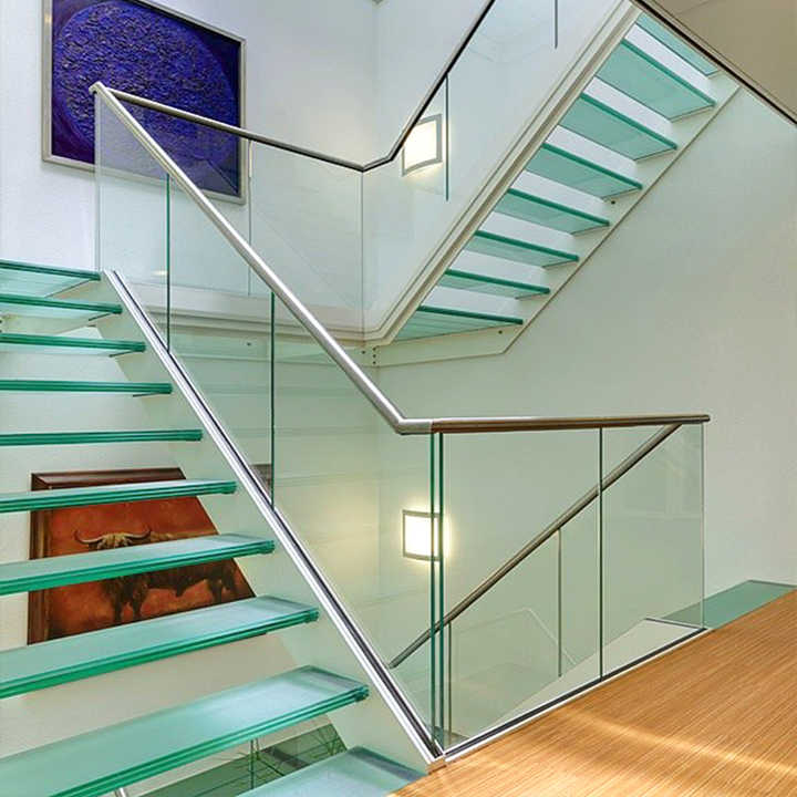Curved Standoff Post Patio Deck Holder Exterior Outdoor Aluminum Stair ...