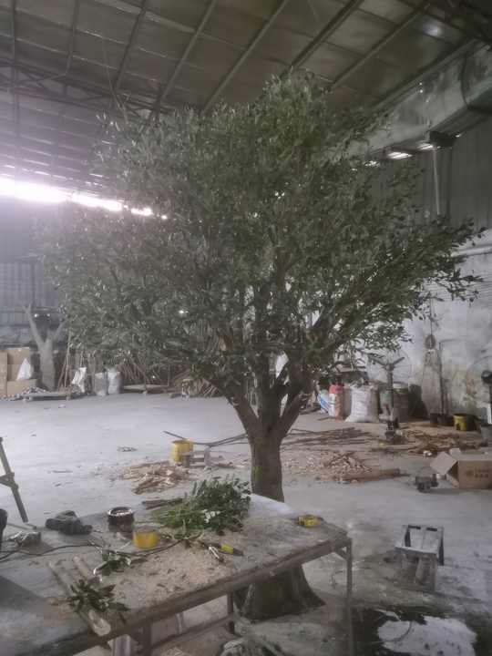 Best Selling Artificial Fiberglass 4m Olive Tree-Durable & Realistic ...
