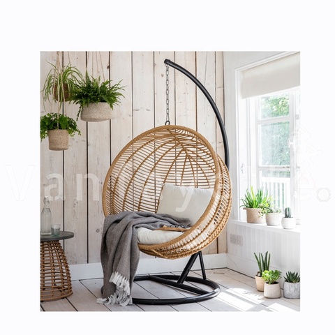 Outdoor Hanging Daybed Outdoor Swing Bed Wicker Round Hanging Bed ...