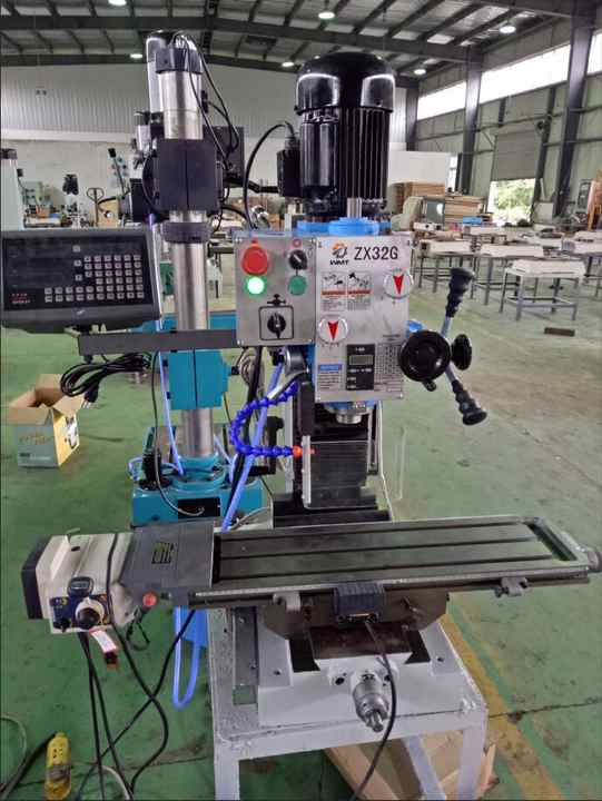 Table Milling Machine ZX32G - Vertical Milling & Drilling for Medium ...
