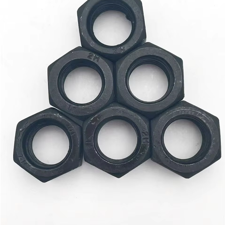 M16 A2-70 Stainless Steel Black Oxide Hex Head Nut Carbon Steel Zinc ...
