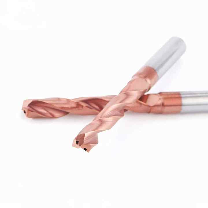 High-Pressure Carbide Internal Coolant Drill Through Coolant Drill Bit ...