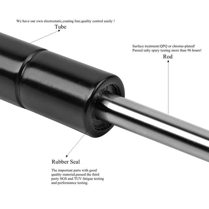 Steel Hydraulic Support Rod for Upward-Opening Door Gas Spring ...