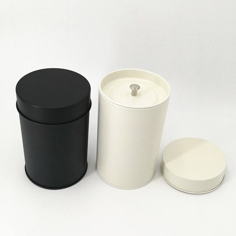 Wholesale Round Metal Tin Box for Eco-Friendly Tea Use