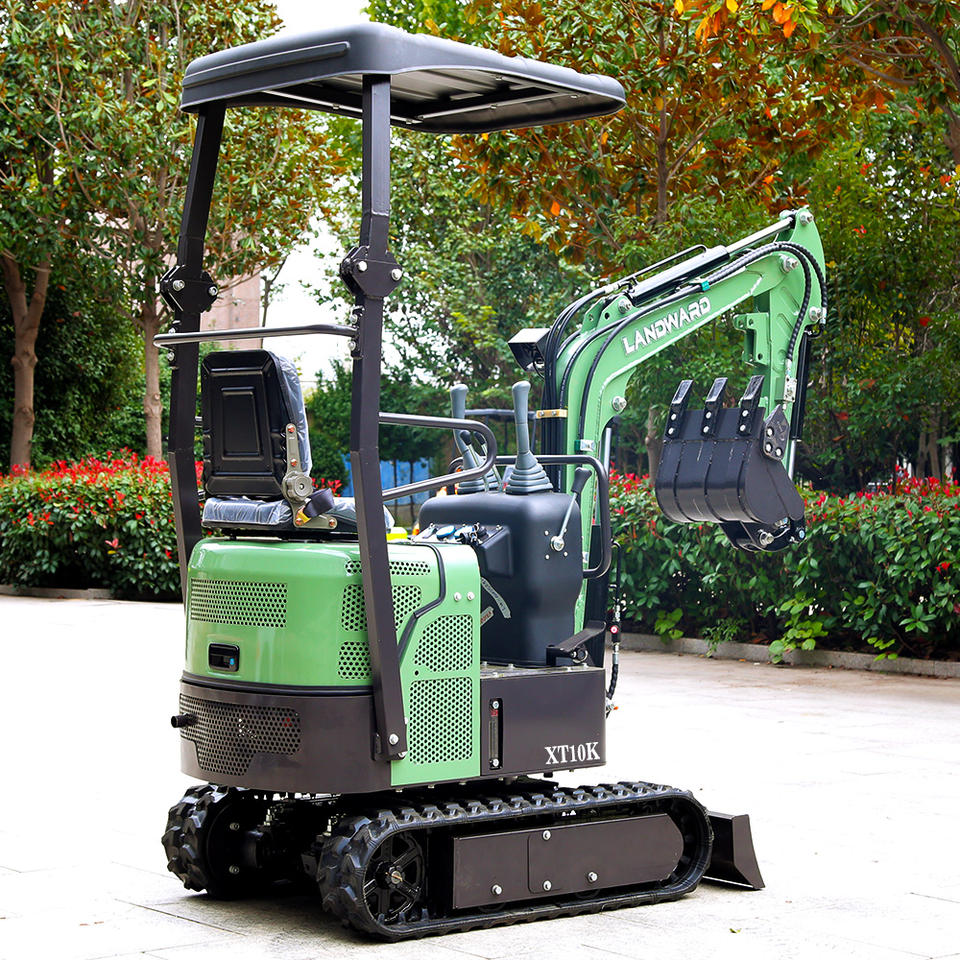 Landward 1 Ton Micro Excavator - Efficient Farm Trencher