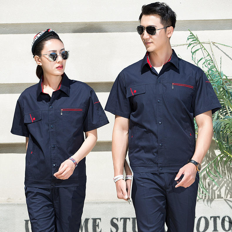 Wholesale Tinted Overall Short Sleeve Cotton Heavy Mechanic Technicians ...