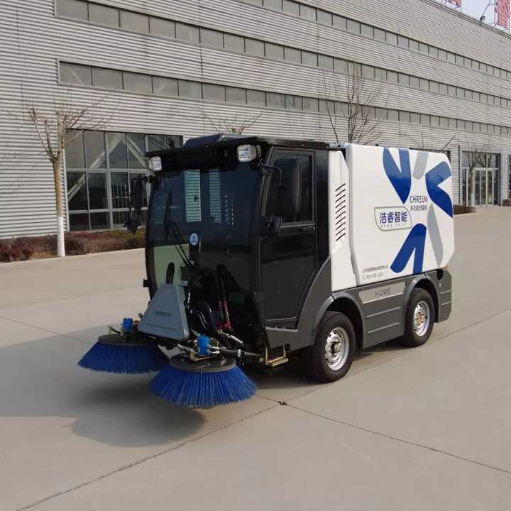Road Cleaning Machine Multi-Function Street Road Avenue Cleaning ...